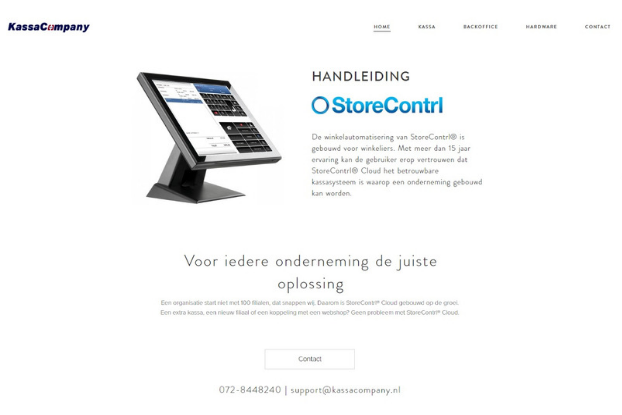 StoreContrl® Cloud handleiding